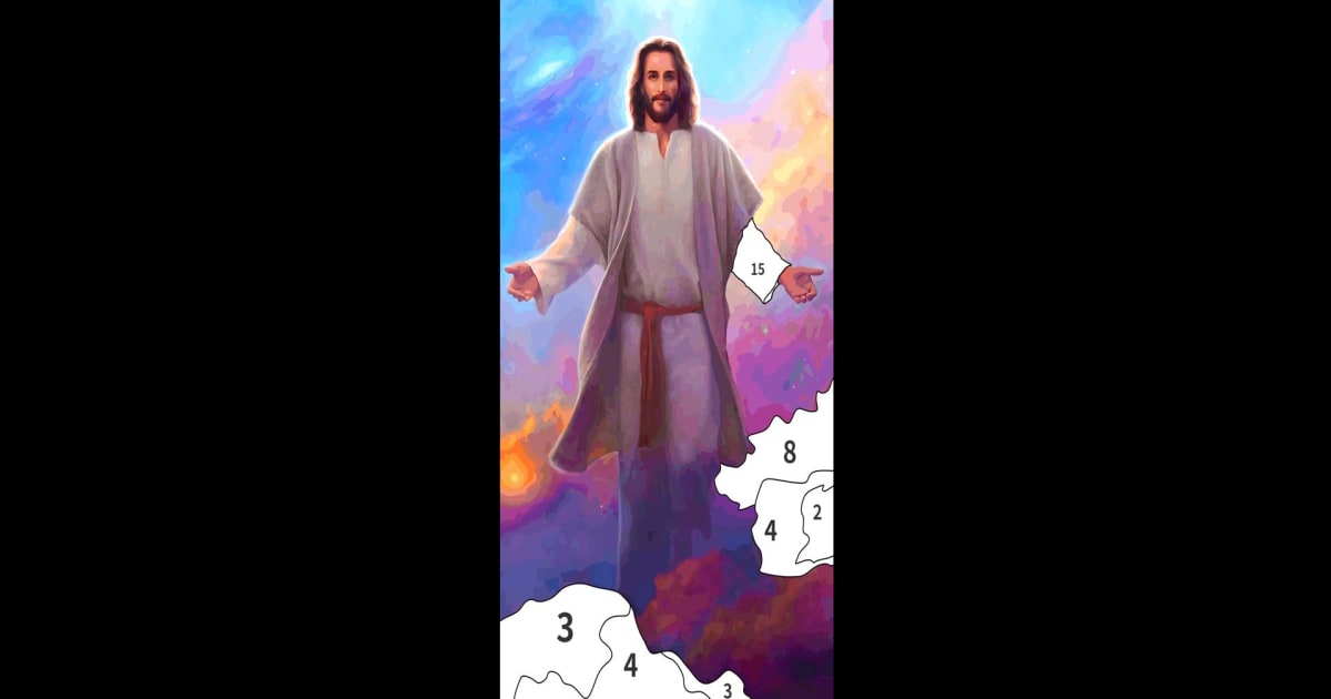 Download & Play Jesus Coloring Book Color Game on PC & Mac (Emulator)
