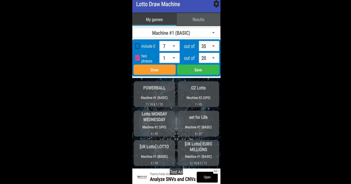 Download and run Lotto Machine - 2D Generator on PC & Mac (Emulator)