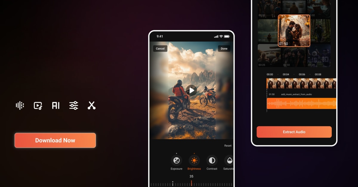 Download and run Add Music To Video & AI Editor on PC & Mac (Emulator)