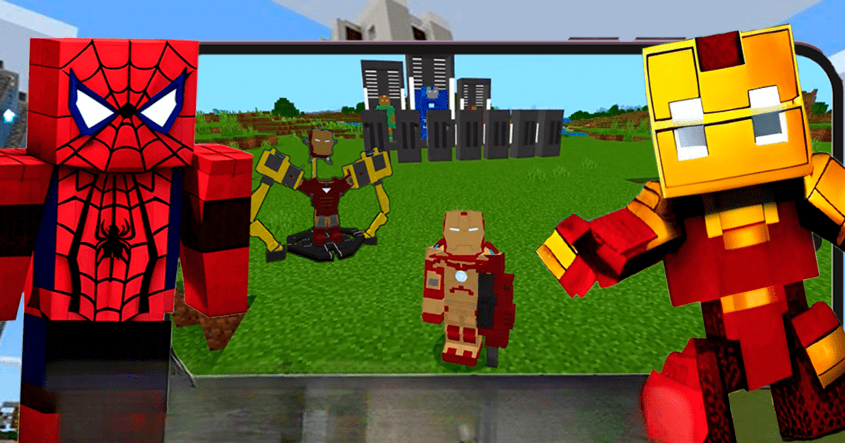 Download & Play iron man mod for minecraft pe on PC & Mac (Emulator)