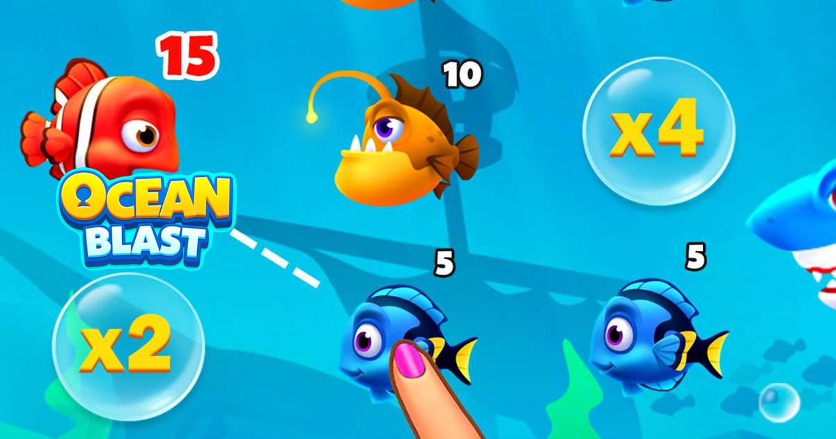 海洋歡樂消 (Ocean Blast) - 下載遊玩 PC 或 Mac 版本 (模擬器)