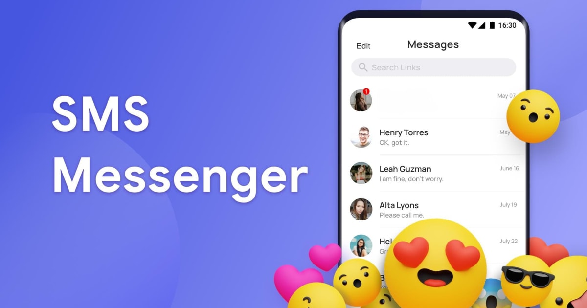 Download and run Messenger SMS: Messages Home on PC & Mac (Emulator)