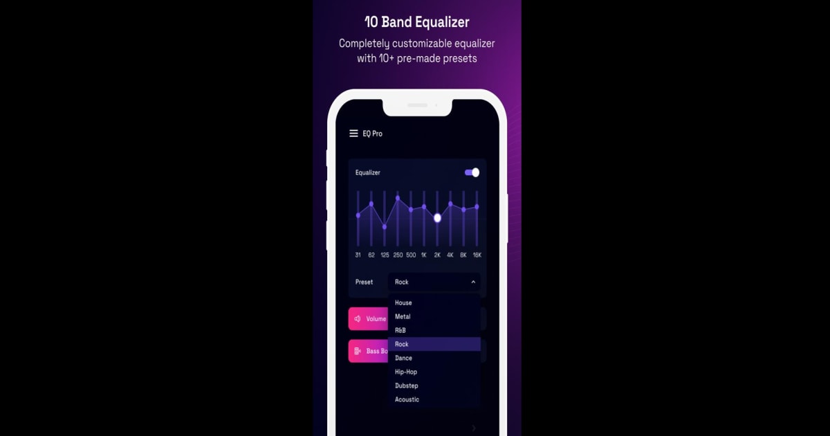 Download and run Volume Booster - Equalizer Pro on PC & Mac (Emulator)