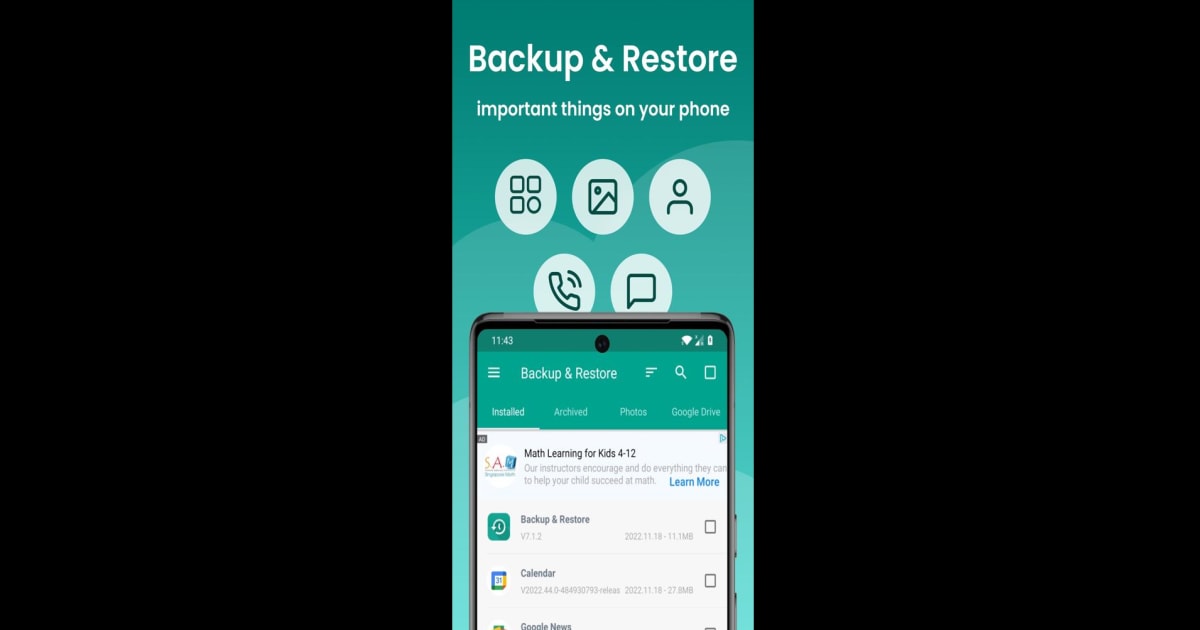 Download and run Backup and Restore - APP on PC & Mac (Emulator)