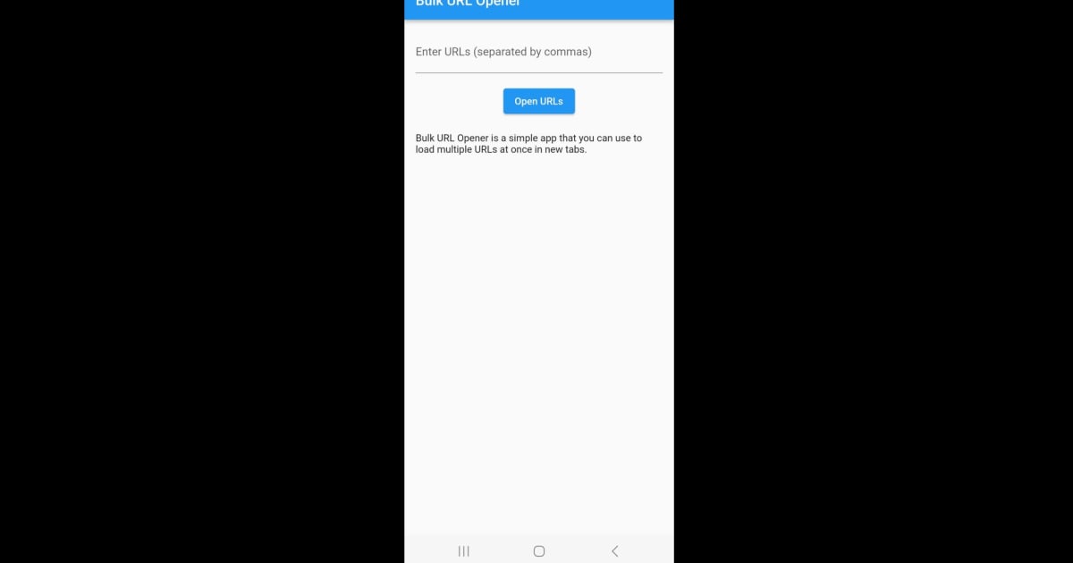 Bulk Url Opener (Multiple Url)をPCとMac (アプリプレイヤー) にダウンロードして実行