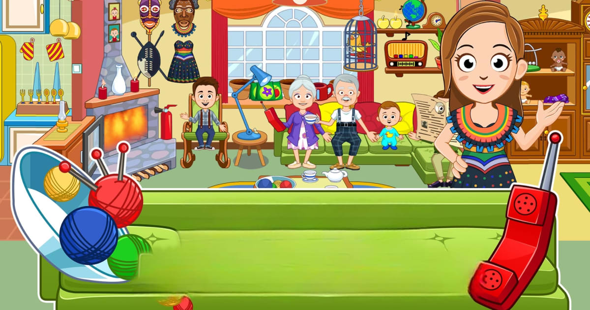 Download & Play My Town : Grandparents Play home Fun Life Game on PC ...