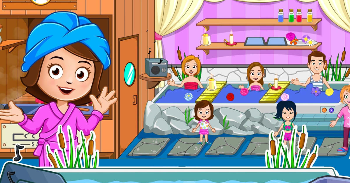 Download & Play My Town : Beauty Spa Saloon on PC & Mac (Emulator)
