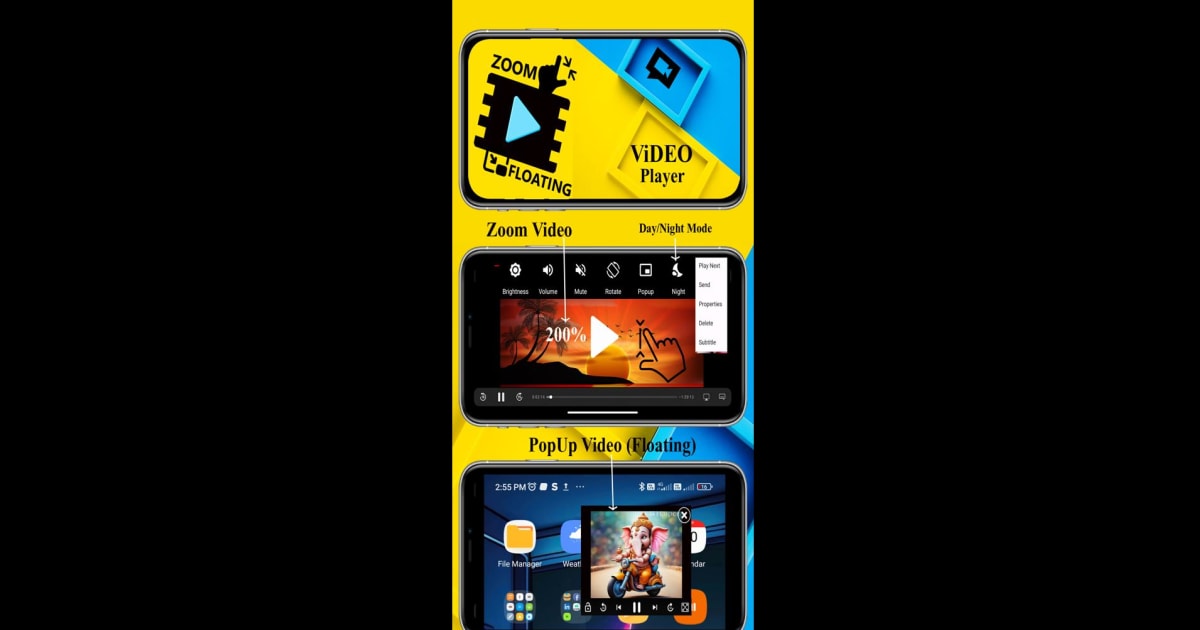 Download and run Floating & Zoom Video Player on PC & Mac (Emulator)