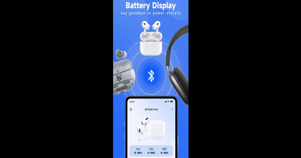 Download and run PodsLink - AirPods Battery on PC & Mac (Emulator)