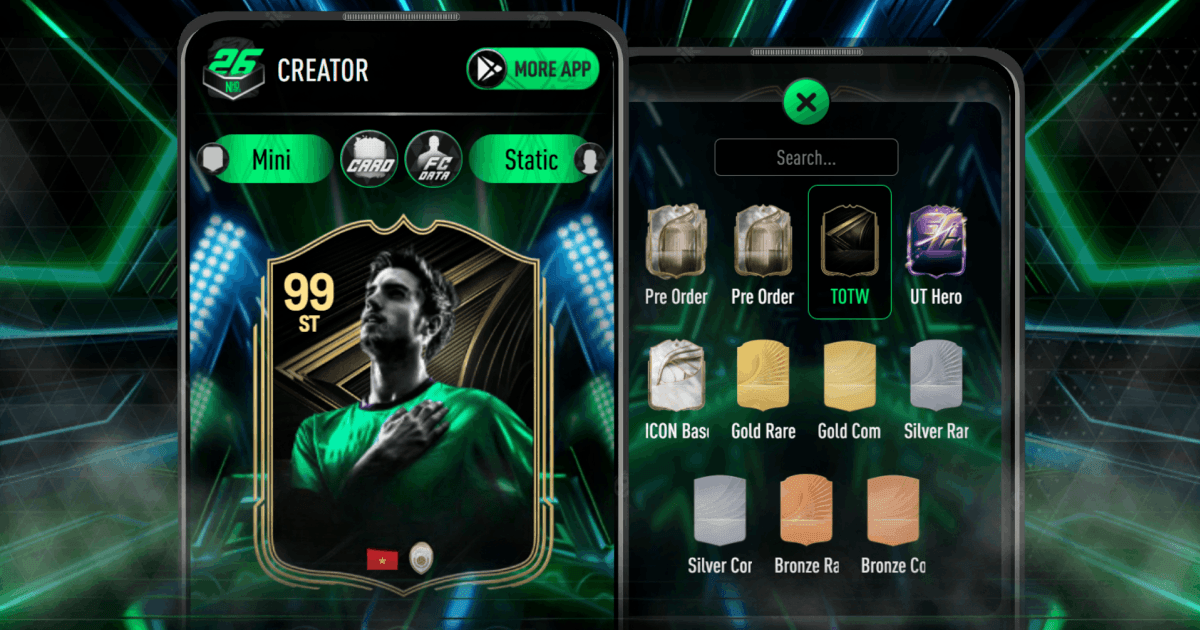 Download & Play FC 26 Card Creator on PC & Mac (Emulator)