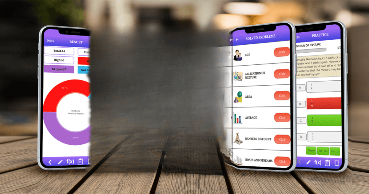 Download and run Aptitude Test and Preparation, Tricks & Practice on PC ...