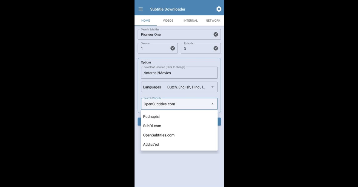 Download and run Subtitle Downloader on PC & Mac (Emulator)