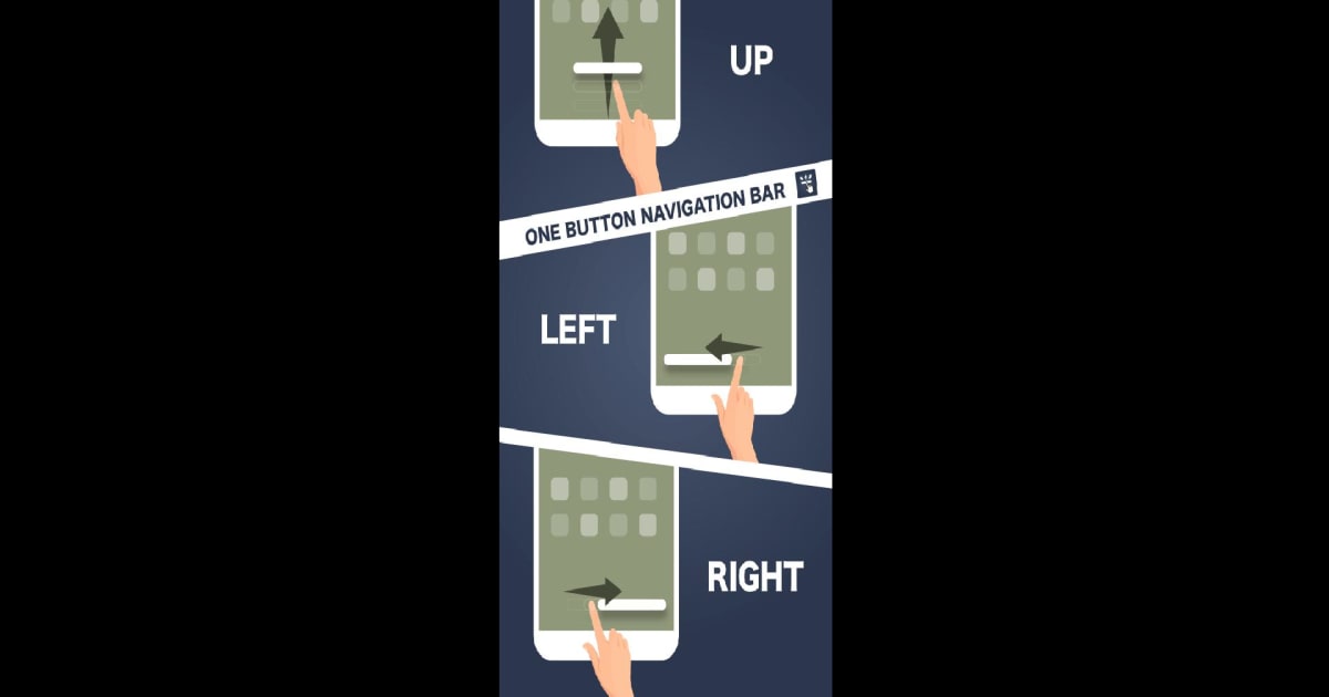 Download and run One Button Navigation Bar on PC & Mac (Emulator)