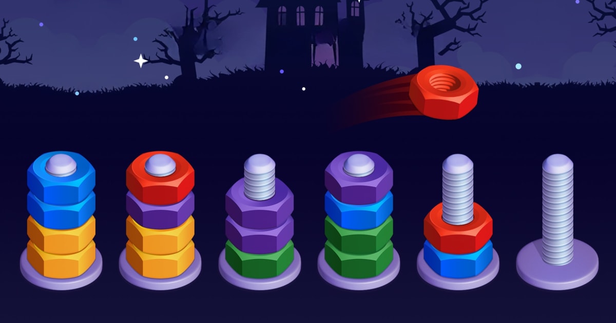 Скачать и играть в Nut Sort на ПК или Mac (Эмулятор)