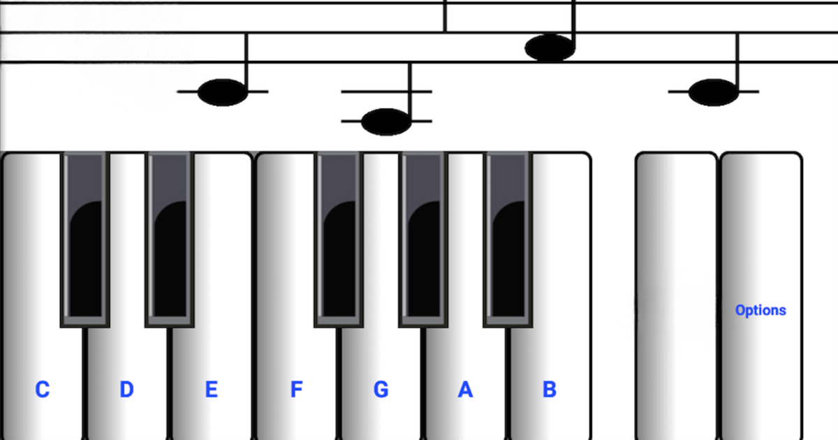 Download & Play ¼ learn sight read music notes - piano sheet tutor on ...