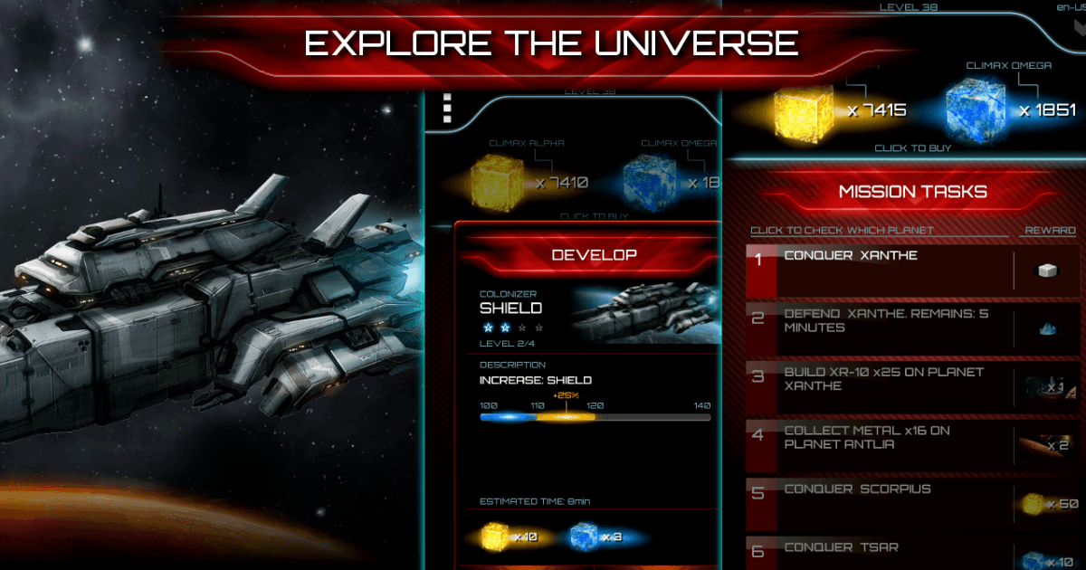 Download & Play Space STG 3 - Galactic Strategy on PC & Mac (Emulator)
