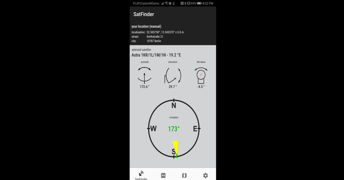 Downloade und starte SatFinder auf PC & Mac (Emulator)