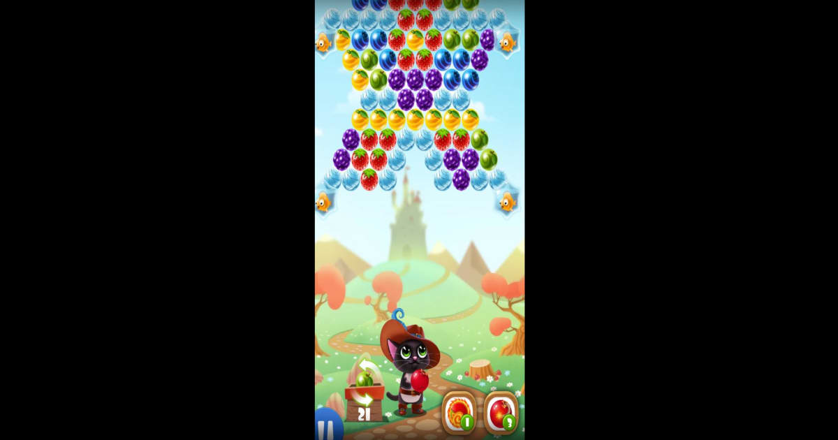 Download & Play Fruity Cat - bubble shooter! on PC & Mac (Emulator)