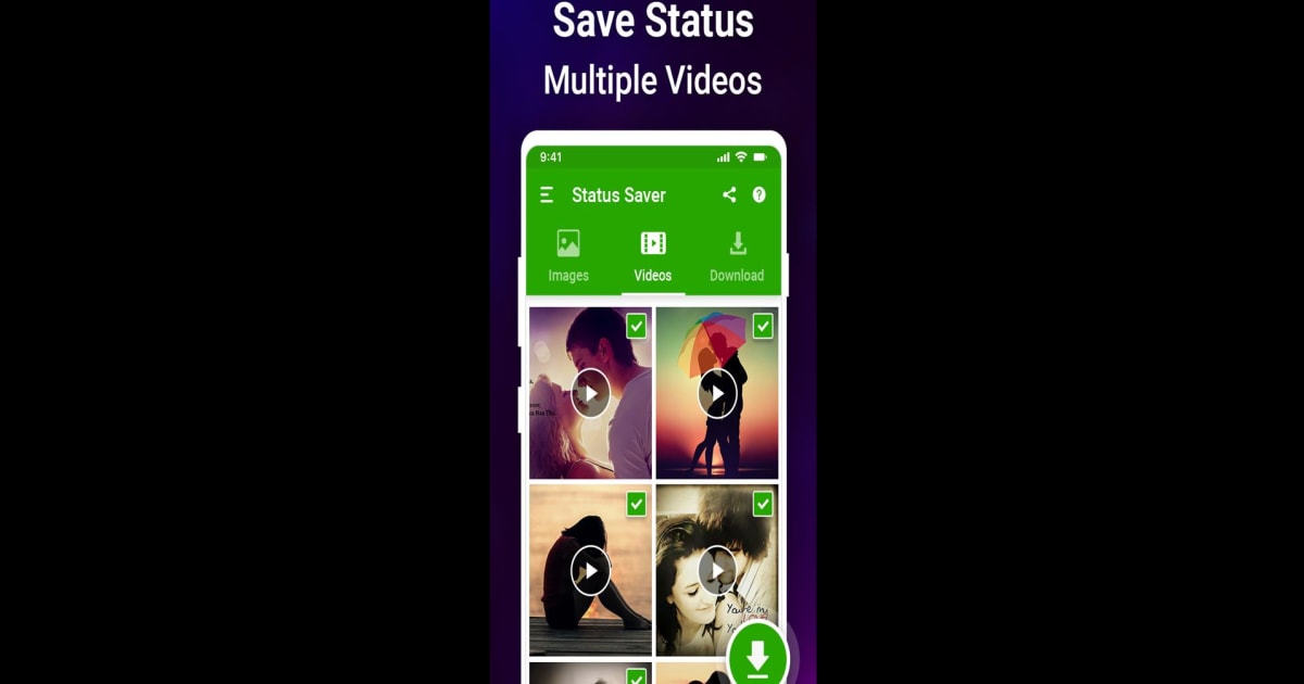 Download and run Status Saver App - Image & Video Download on PC & Mac ...
