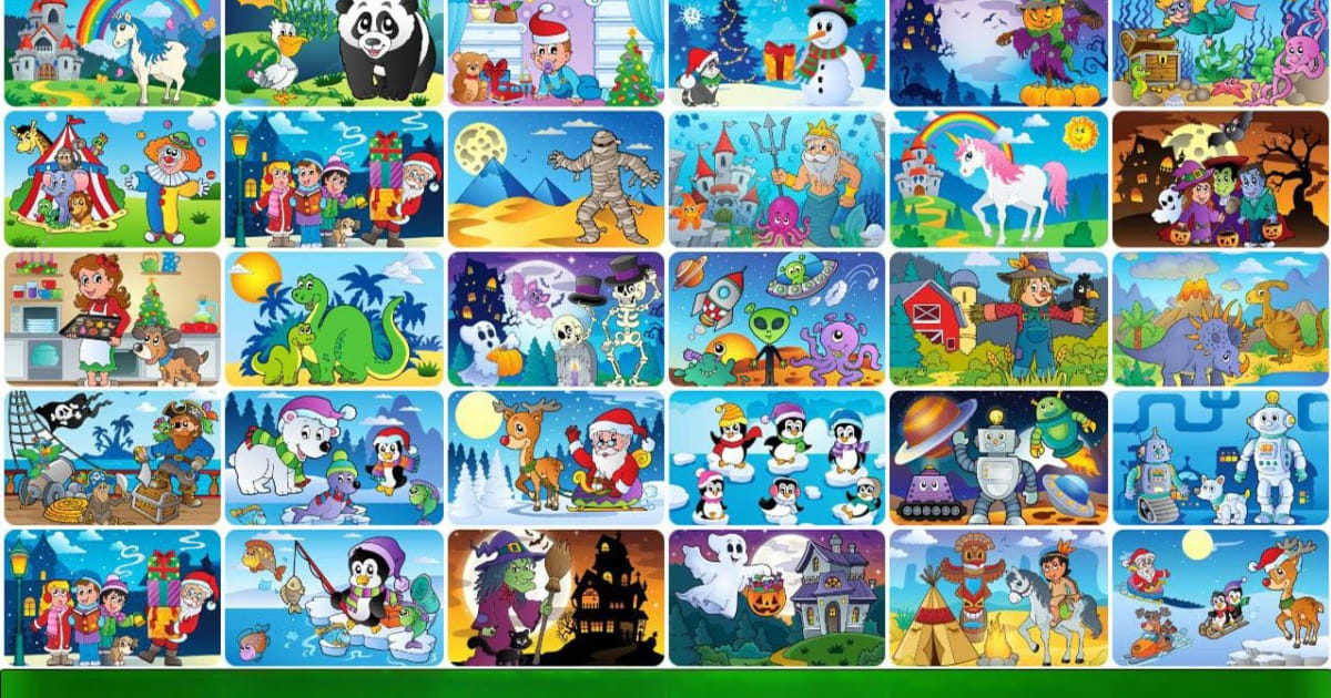 Download & Play Kids Animals Jigsaw Puzzles ️🦄 on PC & Mac (Emulator)