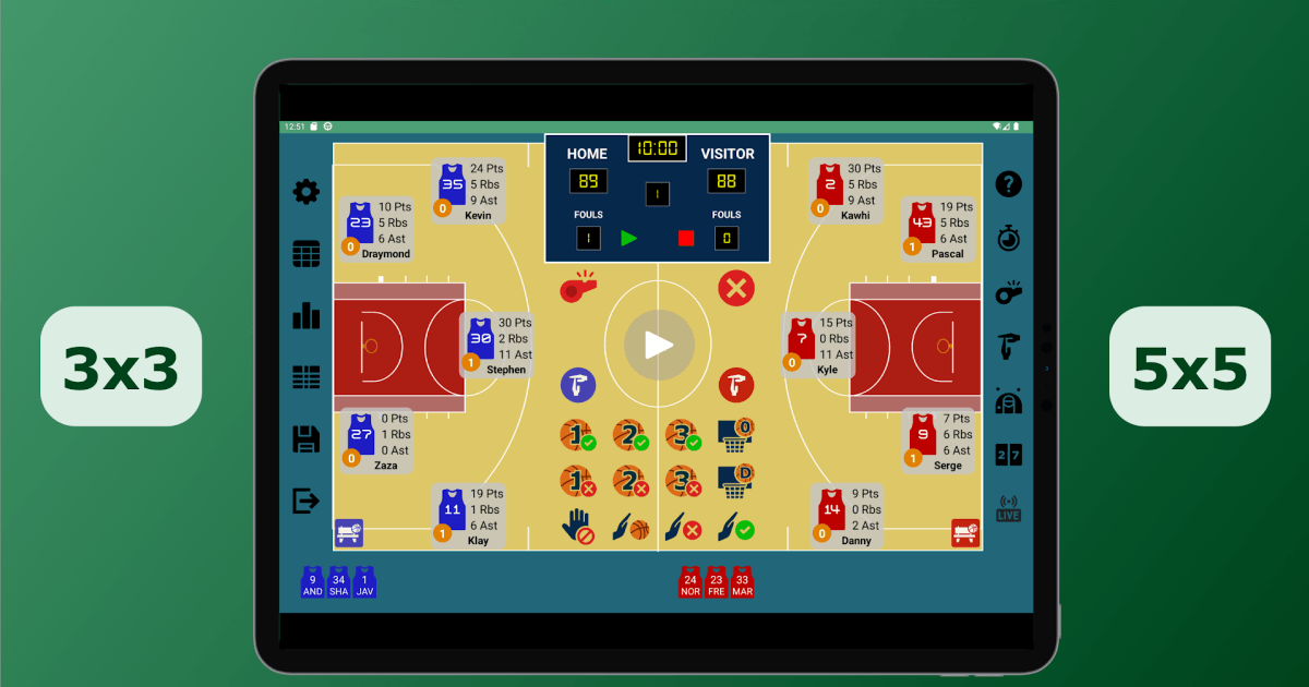 Download & Play Basketball Stats Assistant on PC & Mac (Emulator)