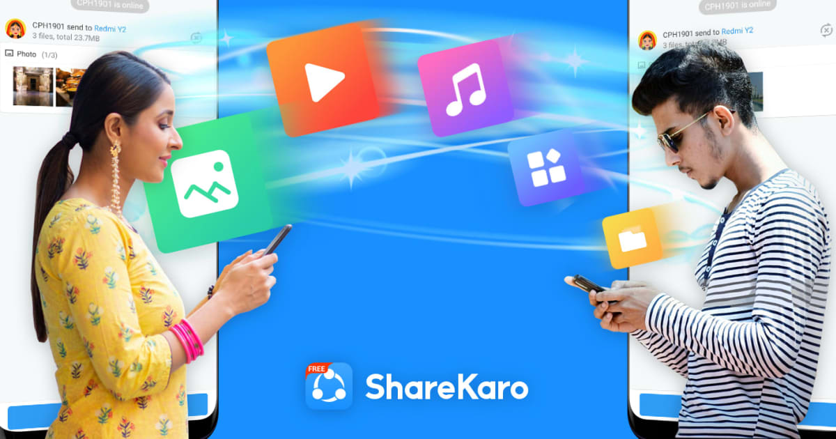 Download and run Share Karo Lite - Share & File Transfer, Shareit on PC & Mac (Emulator)