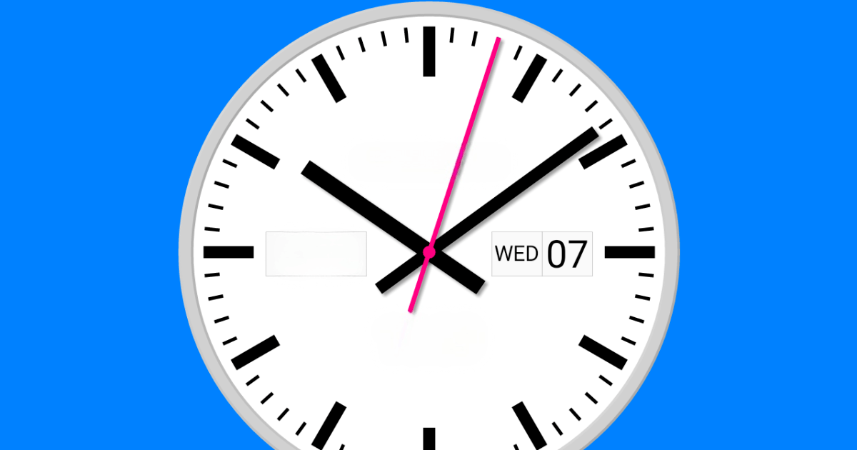 Download and run White Analog Clock-7 on PC & Mac (Emulator)