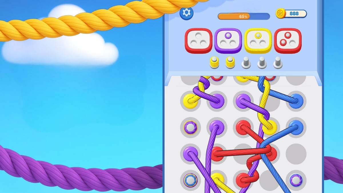 Download & Play Tangle Craze:Rope Untie Sort on PC & Mac (Emulator)