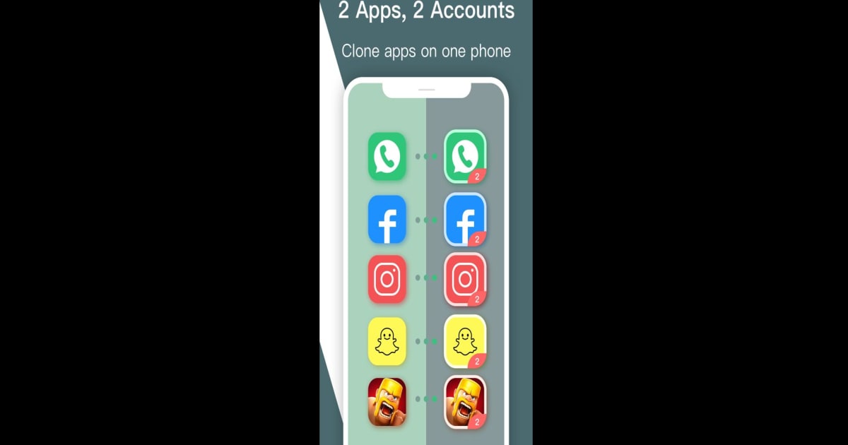 Download and run Multi Accounts for 2 Accounts on PC & Mac (Emulator)