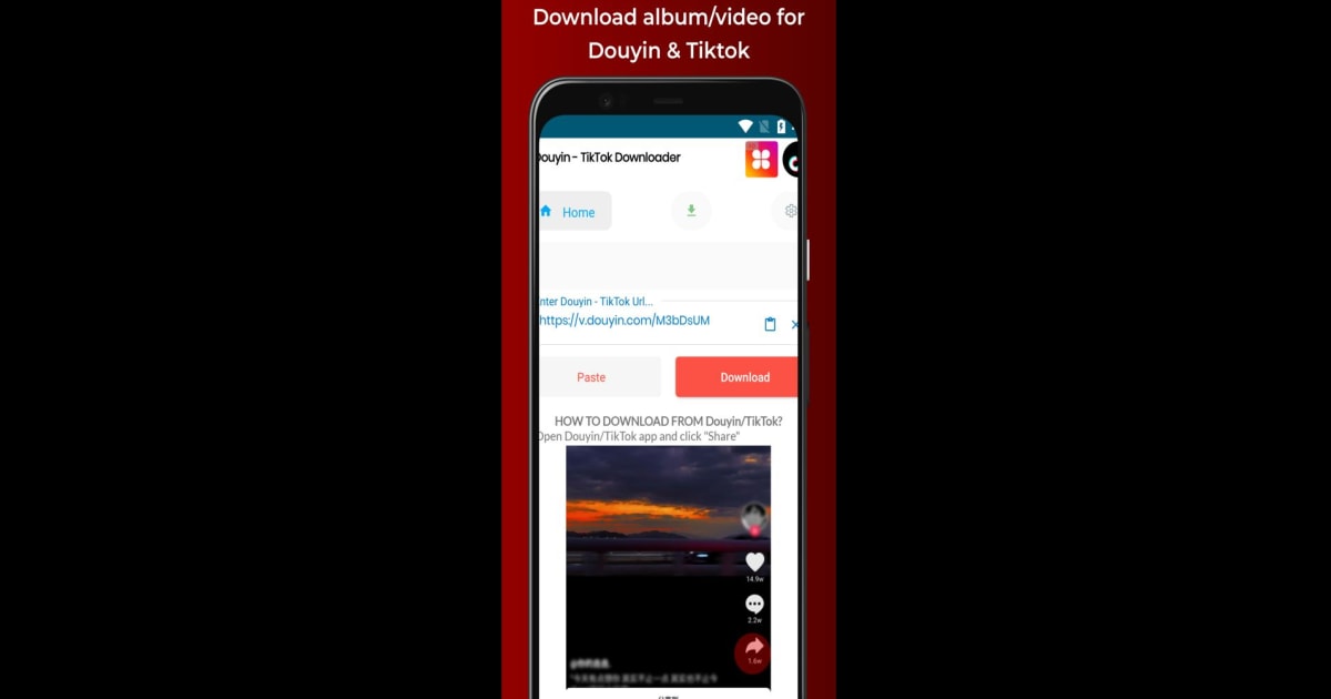 Unduh dan jalankan Video Downloader for 抖 音 di PC & Mac (Emulator)