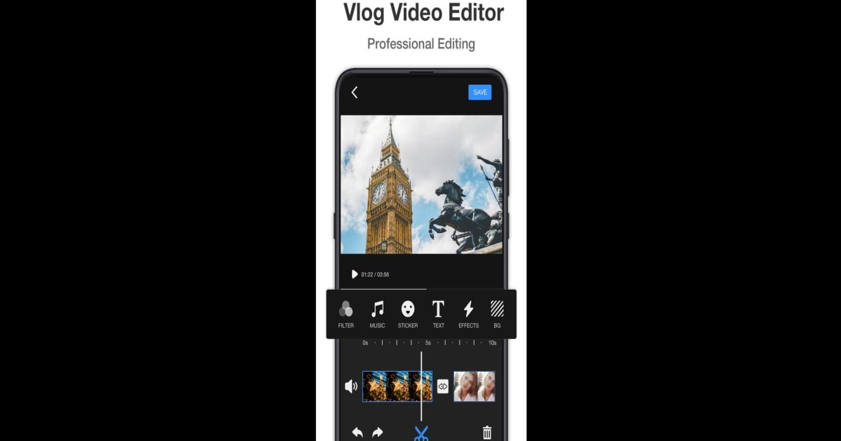 Descarga y ejecuta Editor y creador videos: VlogU en PC y Mac (emulador)