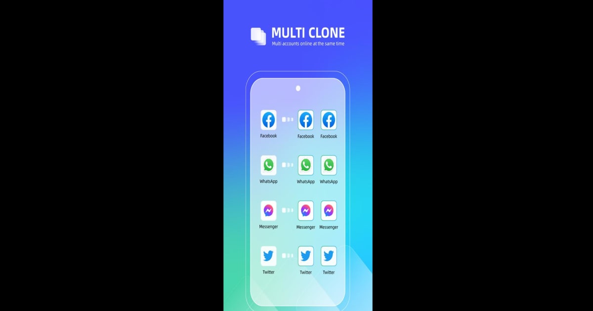 Downloade und starte Multi App : Multiple Accounts auf PC & Mac (Emulator)