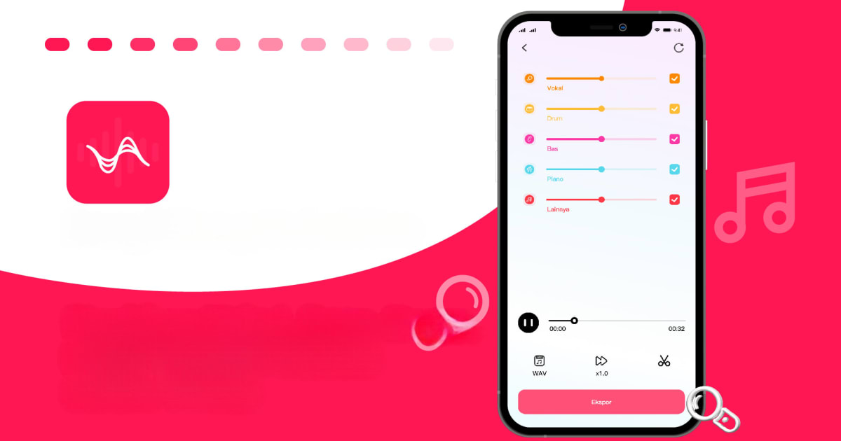 Unduh dan jalankan Penghilang vokal, editor musik di PC & Mac (Emulator)