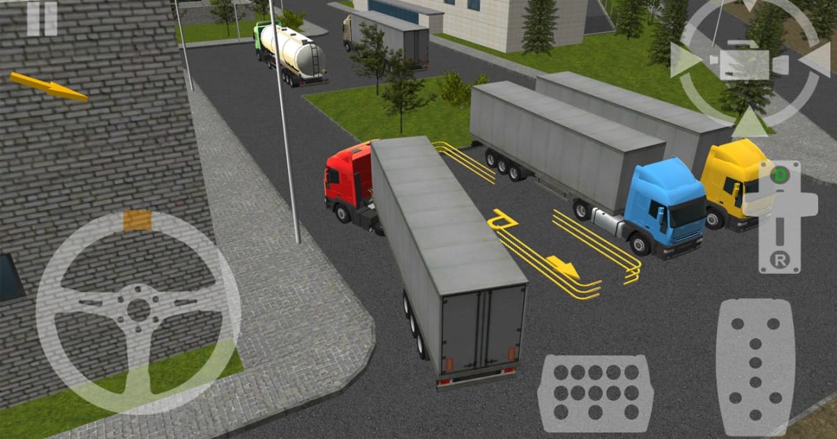 Download & Play Semi Driver Trailer Parking 3D on PC & Mac (Emulator)