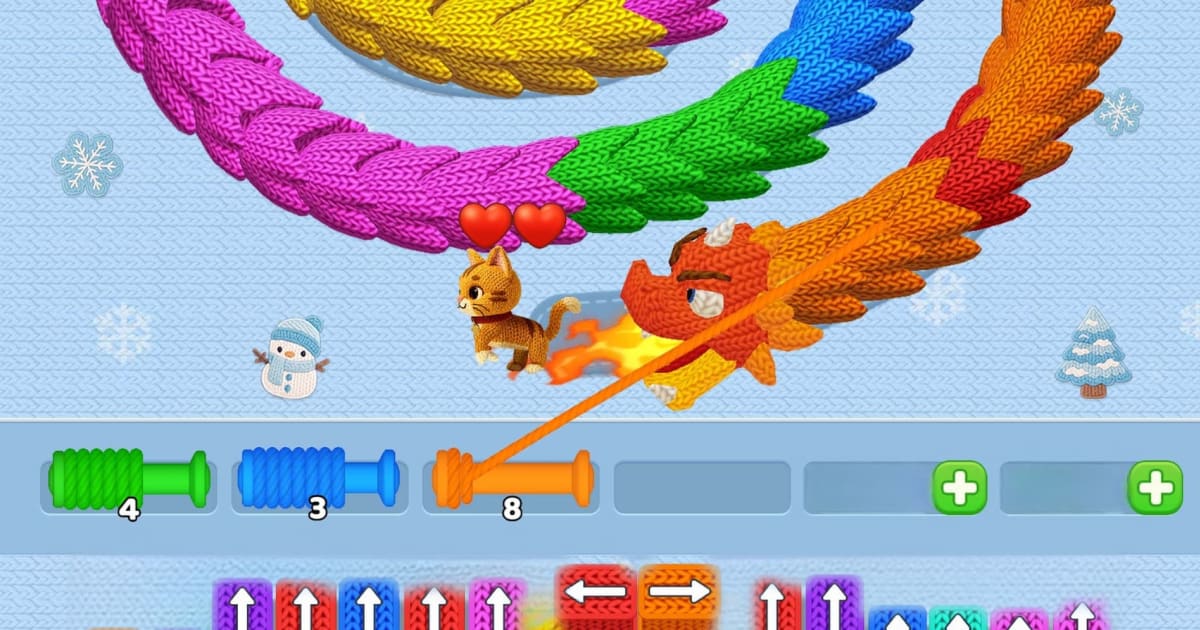 Download & Play Wool Crush - Yarn Color Sort on PC & Mac (Emulator)