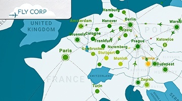 Télécharger et Jouer à Fly Corp: Manager aérien sur PC & Mac (Émulateur)