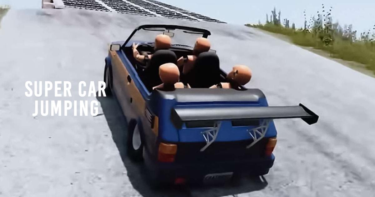Télécharger et Jouer à Super Car Jumping sur PC & Mac (Émulateur)
