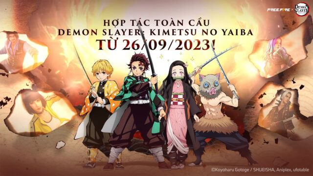 Free Fire x Demon Slayer: Sự kiện hợp tác tặng quà độc quyền lớn nhất ...