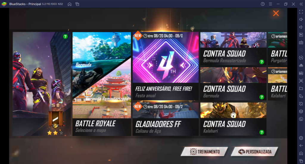 A festa começou! Confira a programação de aniversário de Garena Free ...