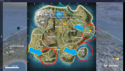 Onde pousar em Alpine, novo mapa permanente do Garena Free Fire ...