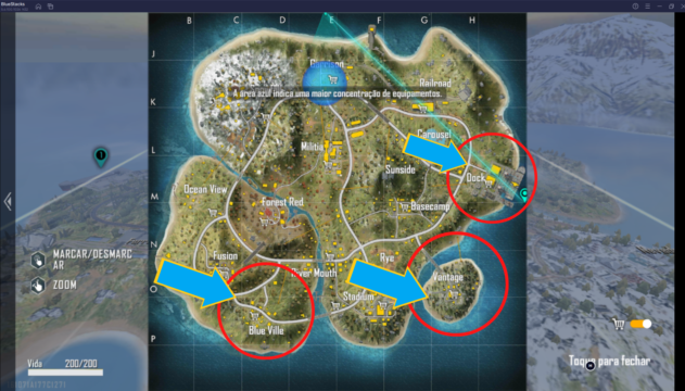 Onde pousar em Alpine, novo mapa permanente do Garena Free Fire ...