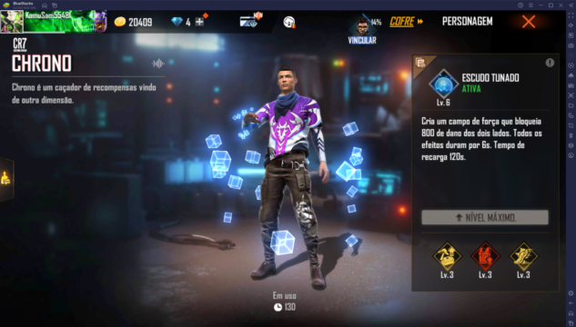 Como jogar de Cristiano Ronaldo (Chrono) em Garena Free Fire: Guia de ...