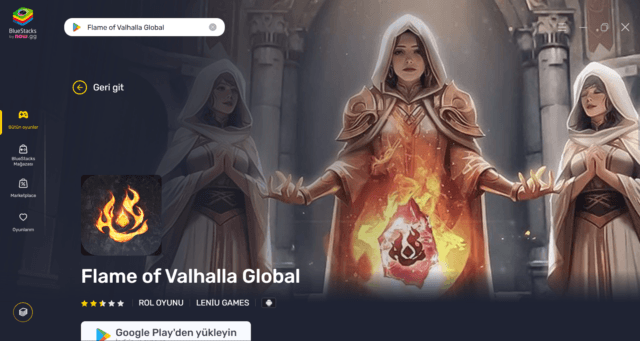 BlueStacks ile PC'de Flame of Valhalla Global Nasıl Oynanır