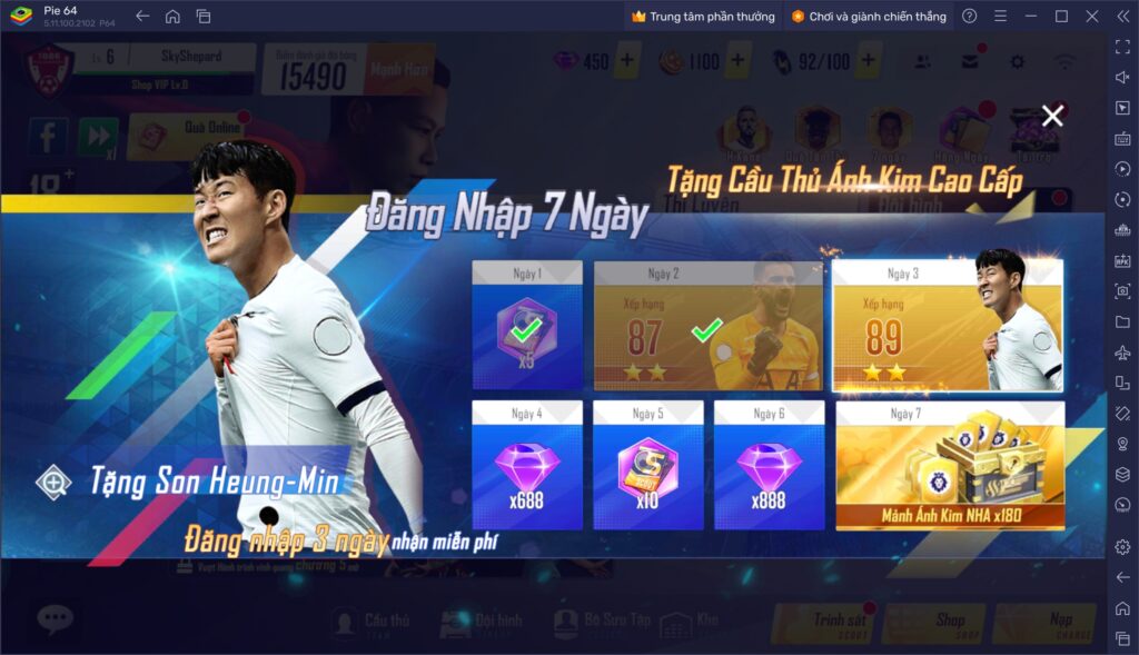 Football Pro VTC: Cẩm nâng xây dựng đội hình yêu thích trên PC | BlueStacks