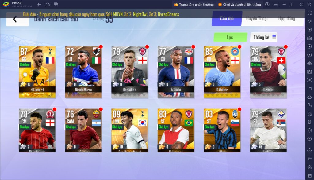 Football Pro VTC: Cẩm nâng xây dựng đội hình yêu thích trên PC | BlueStacks