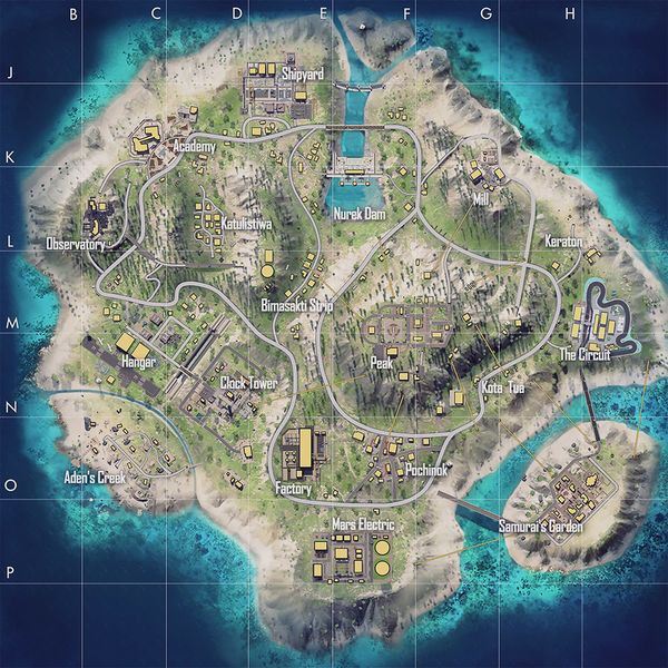 Free Fire - คู่มือแผนที่เพื่อหาจุดเล่นที่ดีที่สุด | BlueStacks