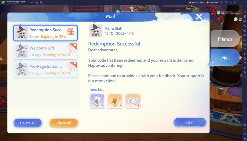 Dapatkan Hadiah Spesial Dengan Menukarkan Gift Code Ragnarok Origin ...