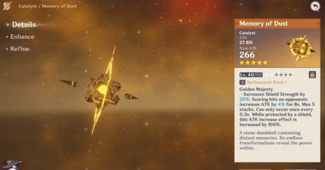 Genshin Impact: Nhân vật nào thích hợp nhất cho Memory of Dust ...