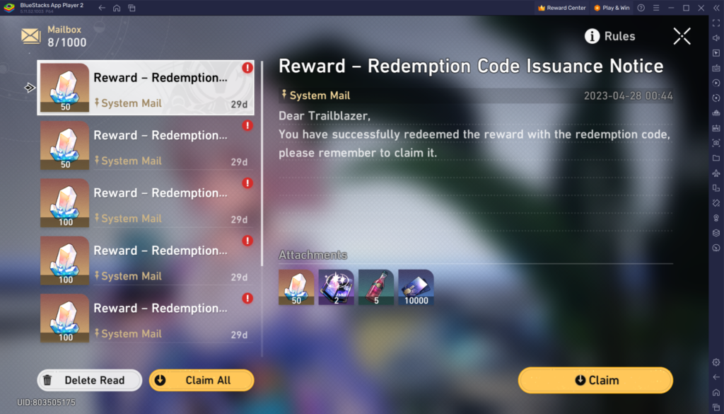 Gift Code Honkai: Star Rail Yang Bisa Kamu Tukarkan Dengan Hadiah ...