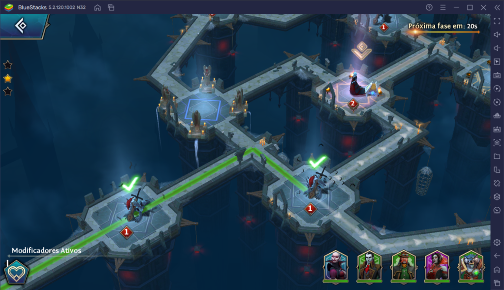 Um Guia geral de campanha e de mapa do Heroes of the Dark | BlueStacks